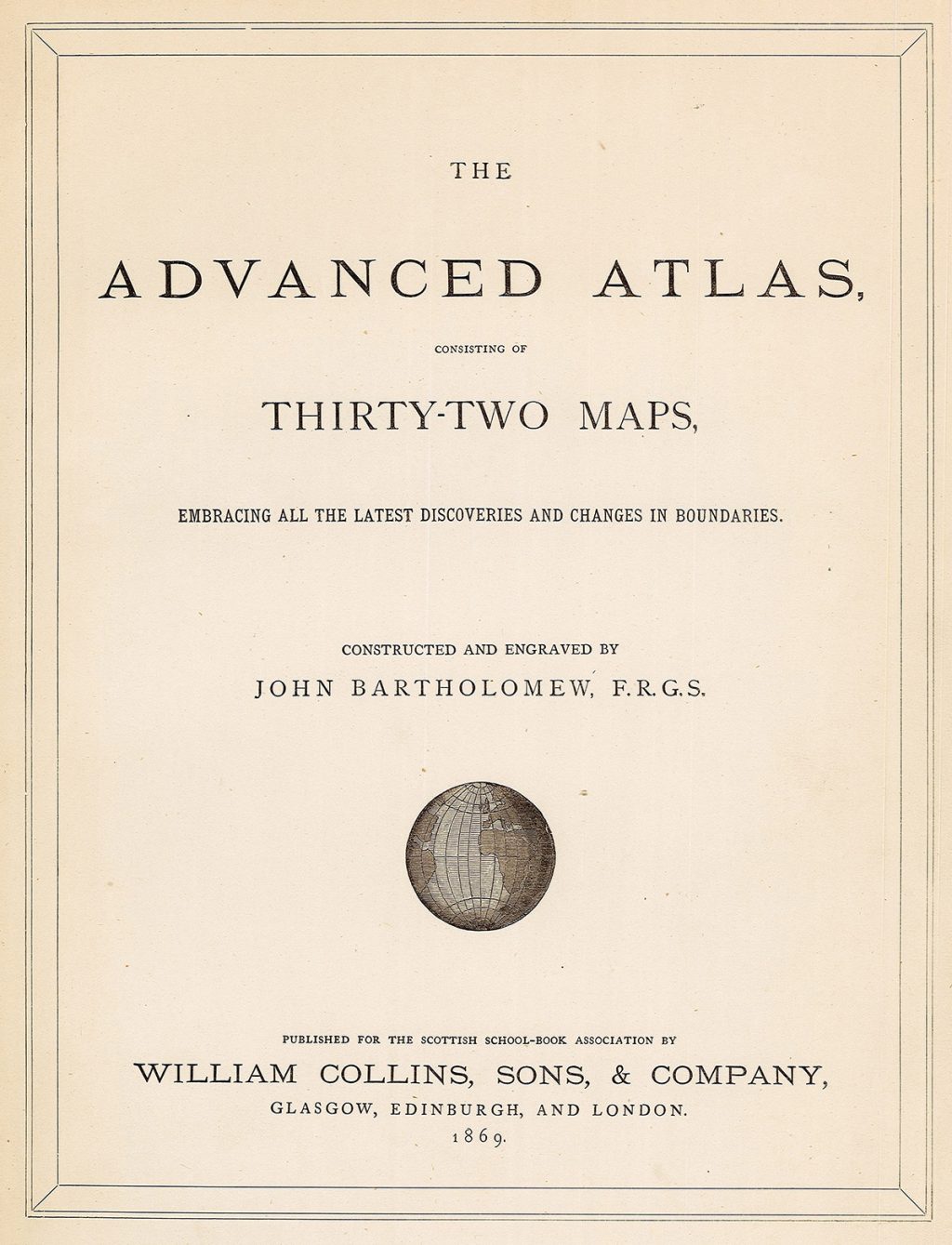1856: The first Collins Atlas is published – HarperCollins Publishers